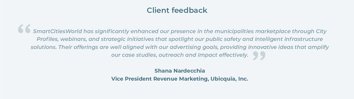 Smart Cities World - Connect - Ubicquia Case Study